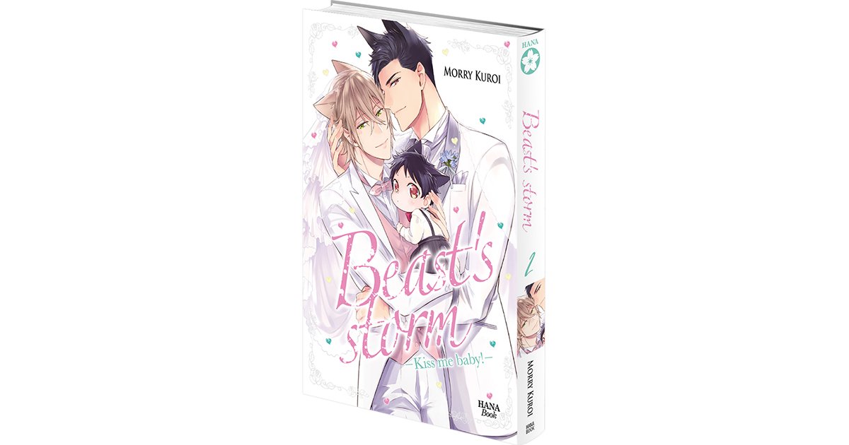 Beast's storm - Tome 2 - Livre (Manga) - Yaoi - Hana Book - Morry Kuroi - Hana Book | Boys-loves.fr