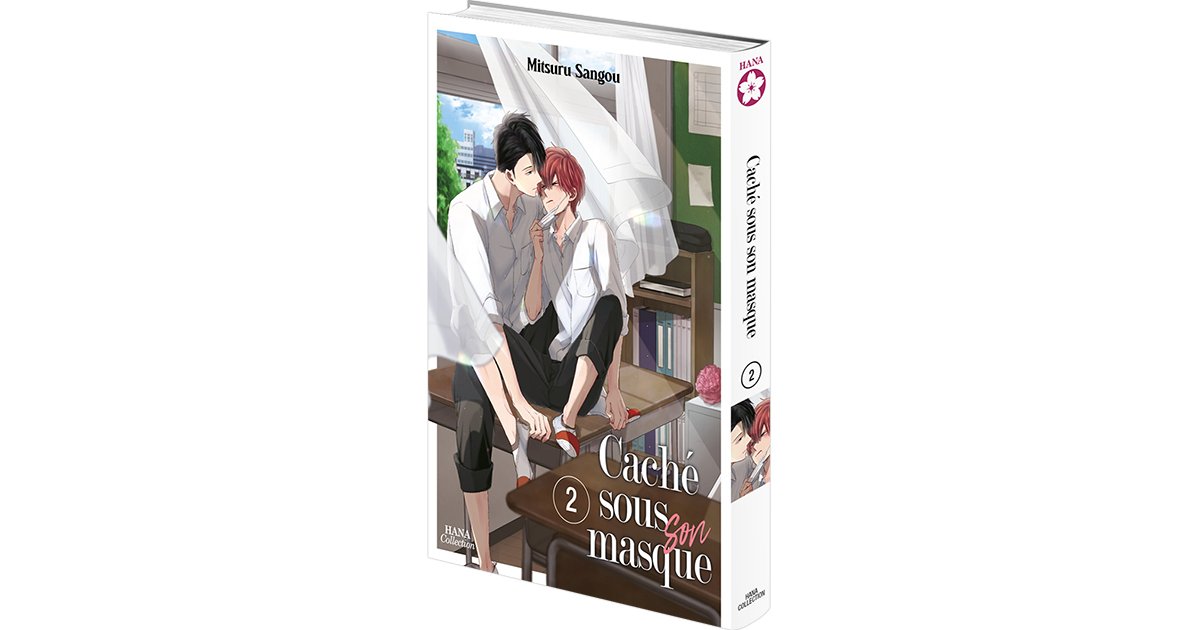 Caché sous son masque - Tome 02 | Hana Book : Manga Yaoi numérique
