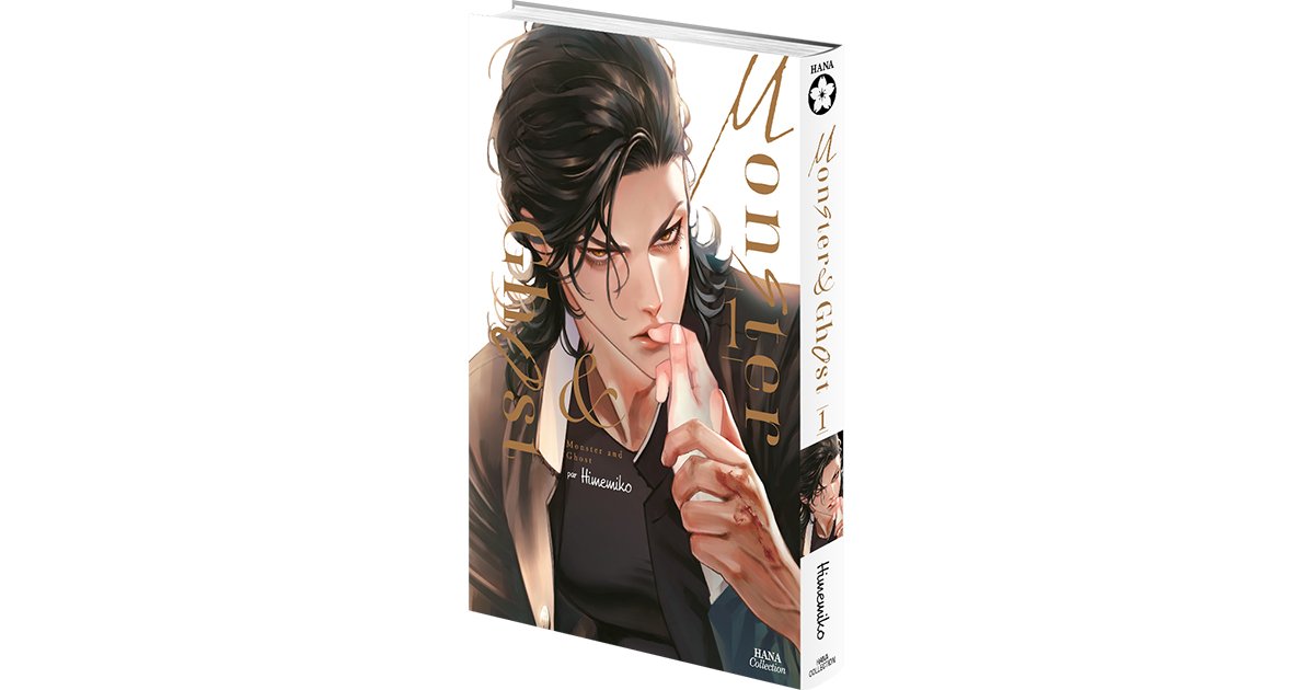 Monster & Ghost - Tome 01 | Hana Book : Manga Yaoi numérique